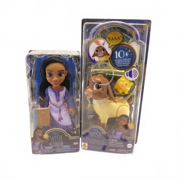 Mattel | Toys | Mattel Disney Wish Dolls Valentino Star Set Plus Asha 6 ...